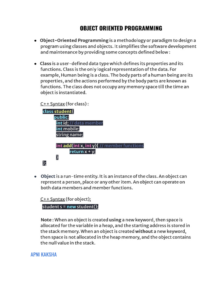 Oops | PDF