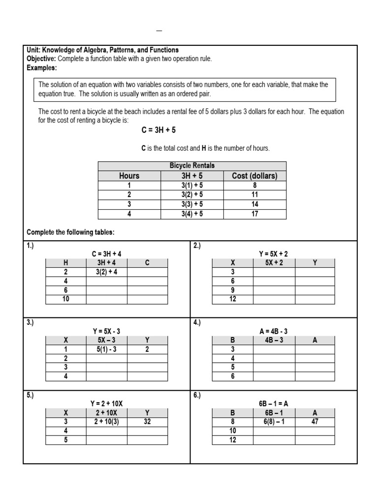 Grade 7 - Math Holdiay Homework | PDF | Area | Equations