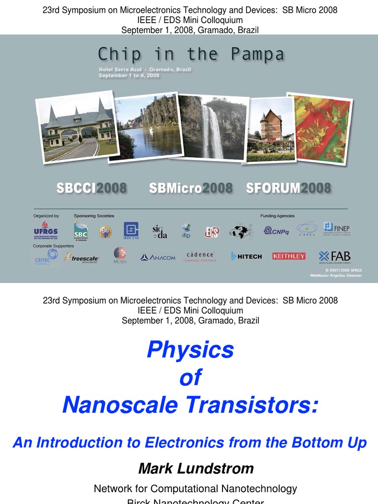 Physics of Nanoscale Transistors | PDF | Mosfet | Nanotechnology