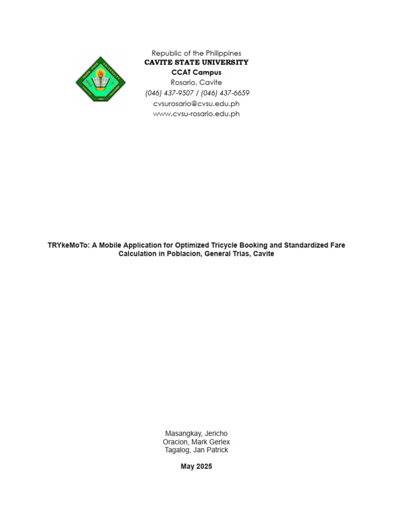 Capstone Project Title Proposals | PDF | Simulation | Usability