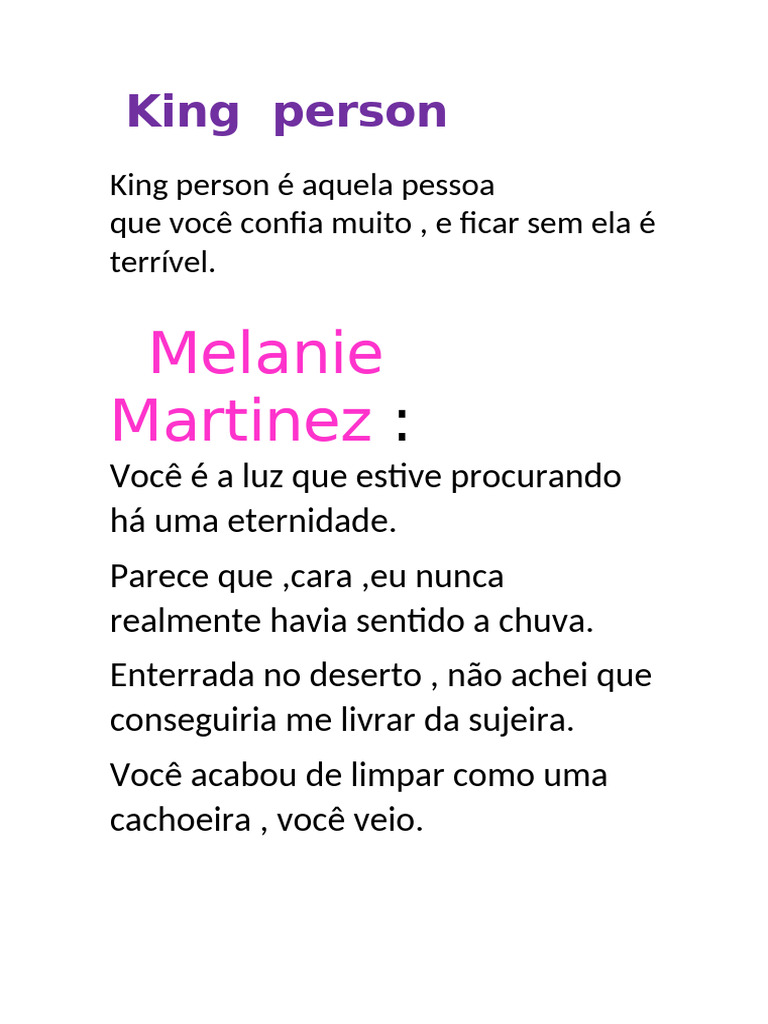 King Person | PDF
