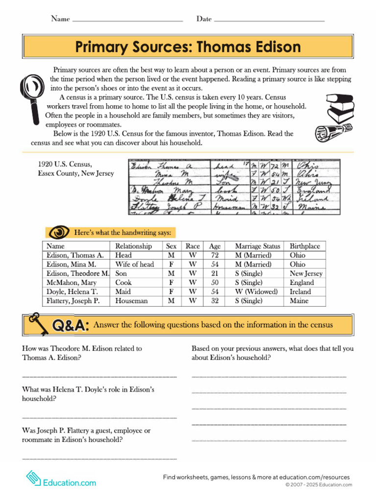 Reading Primary Sources | PDF
