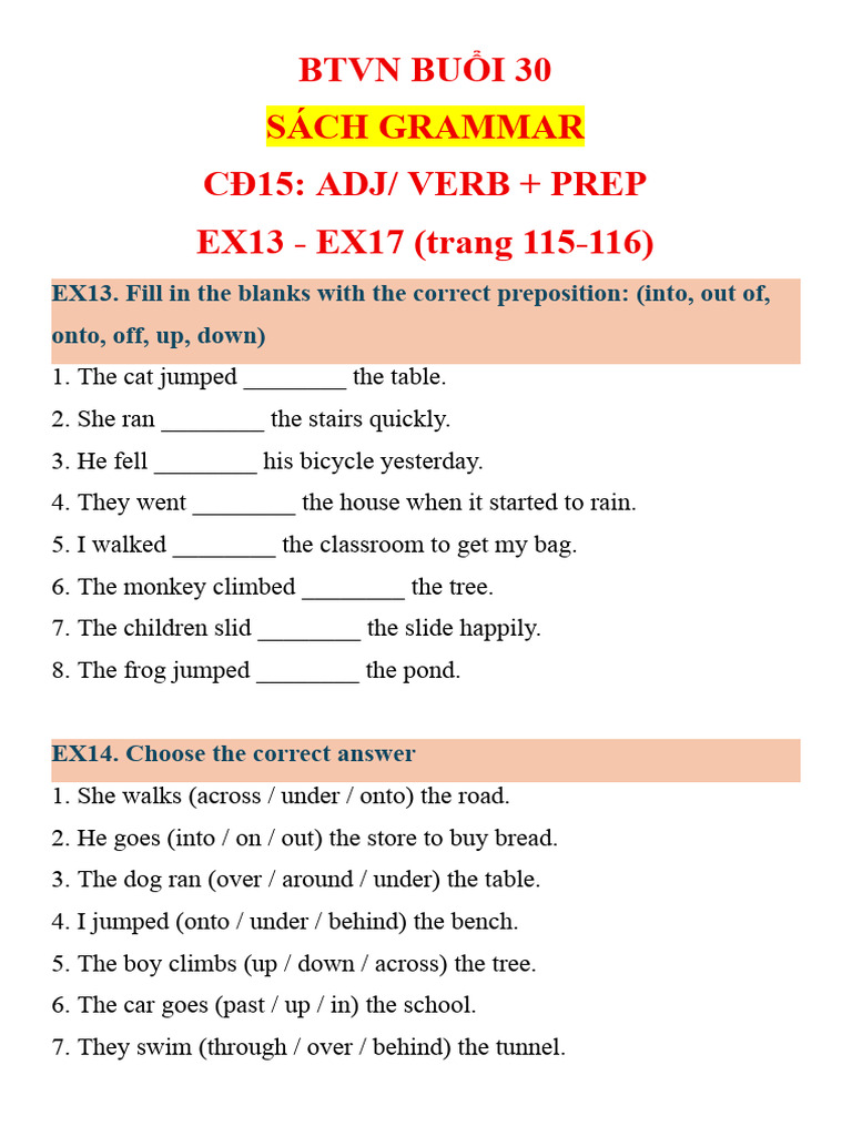 l5.8.9. Chữa Btvn b30 Cd15 (Ex13-Ex17) + Bài Kt Định Kỳ Lần 2.Docx | PDF | Planets | Solar System