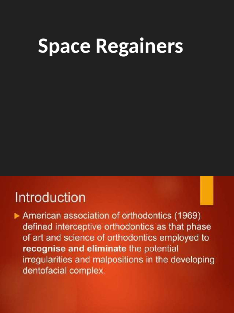 Space Regainer | PDF