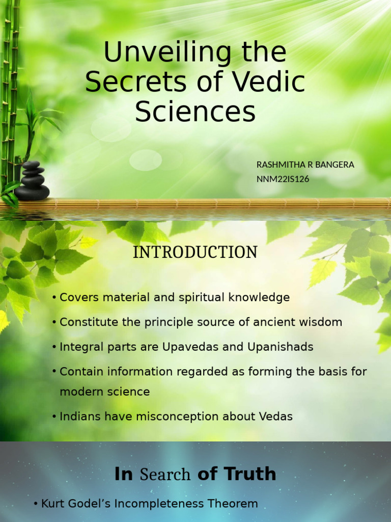 Vedic Science | PDF