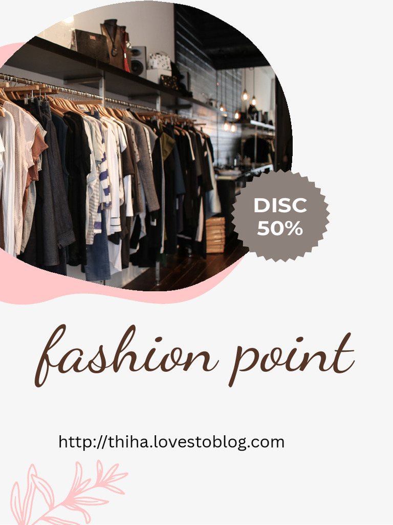 White Clothing Promo Poster | PDF
