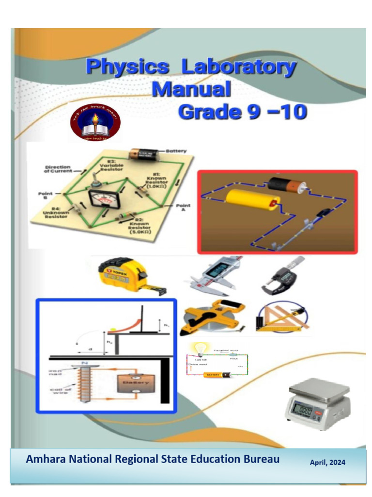 Grade 9-10 Physics Laboratory Manual | PDF | Friction | Force
