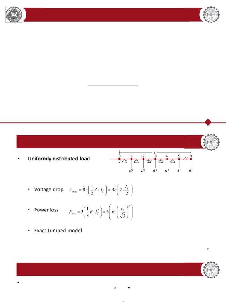 Lecture 8 | PDF | Electric Power Distribution | Voltage