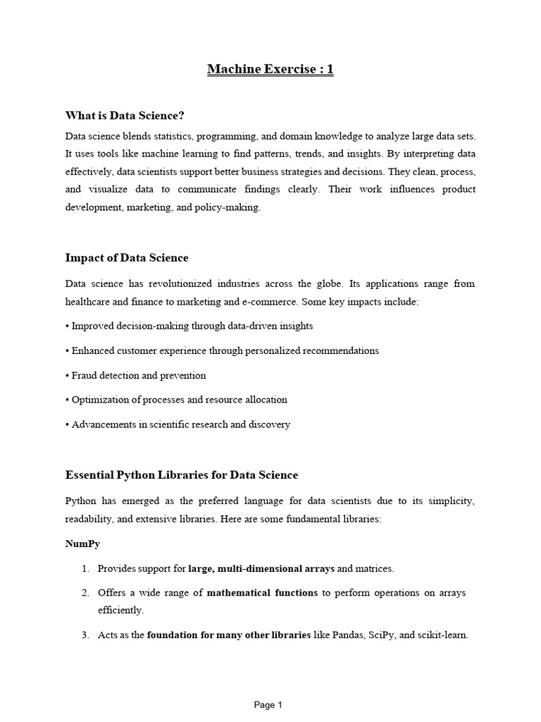 DataScience semester question Bank | PDF | Data | Hyperlink