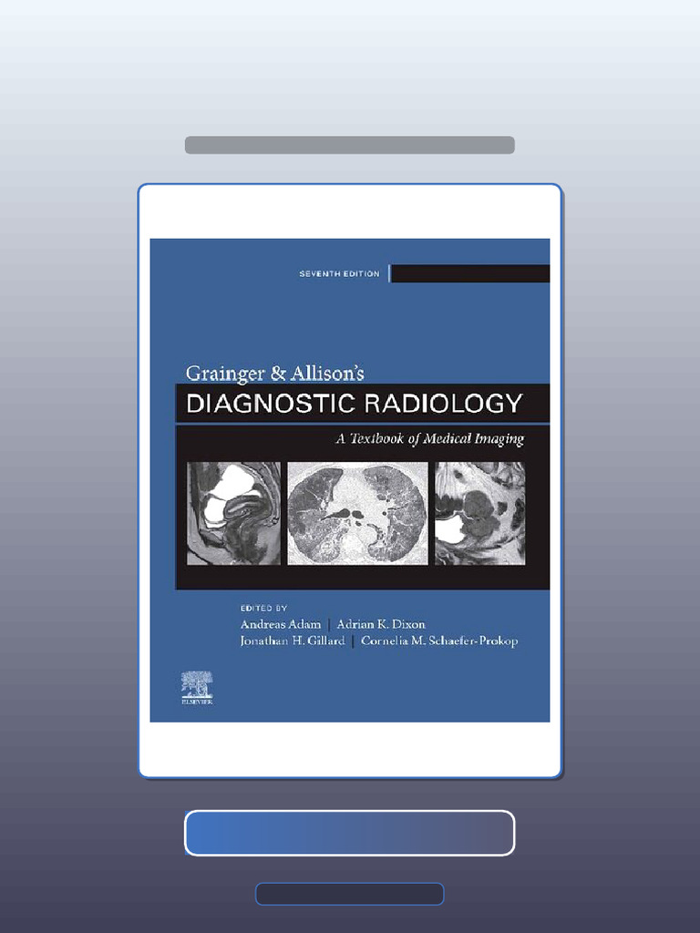 Exam Prep Grainger Allisons Diagnostic Radiology Textbook of Medical ...