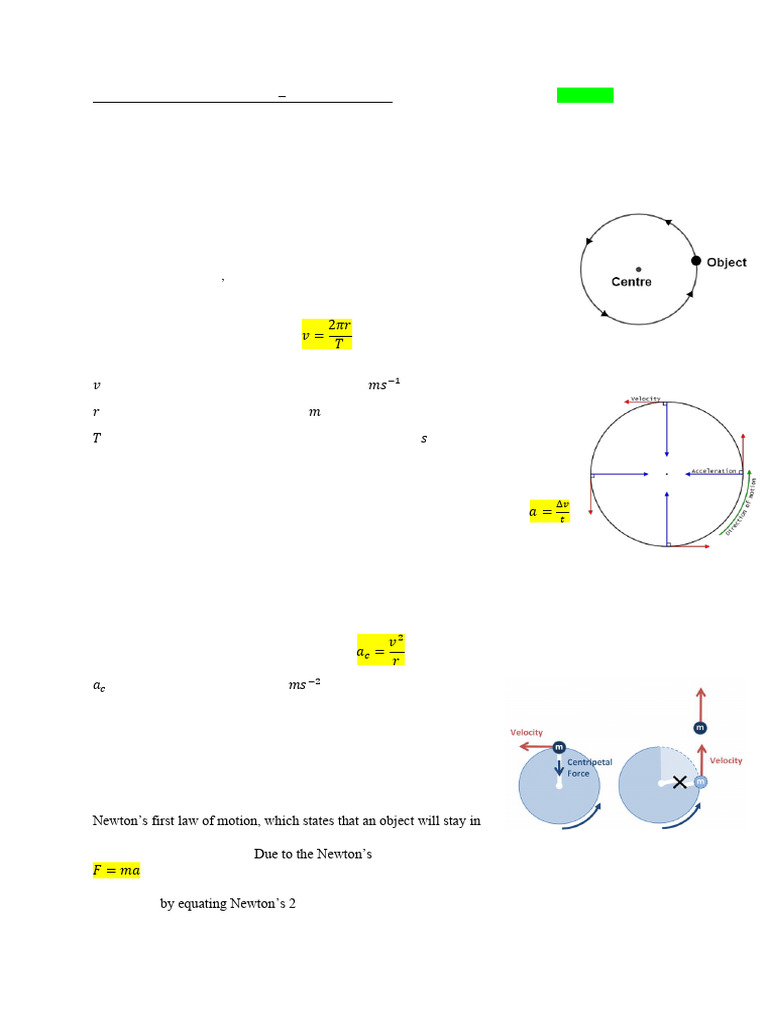 Physics Assessment Task 1 - DEPTH STUDY | PDF | Acceleration | Classical Mechanics
