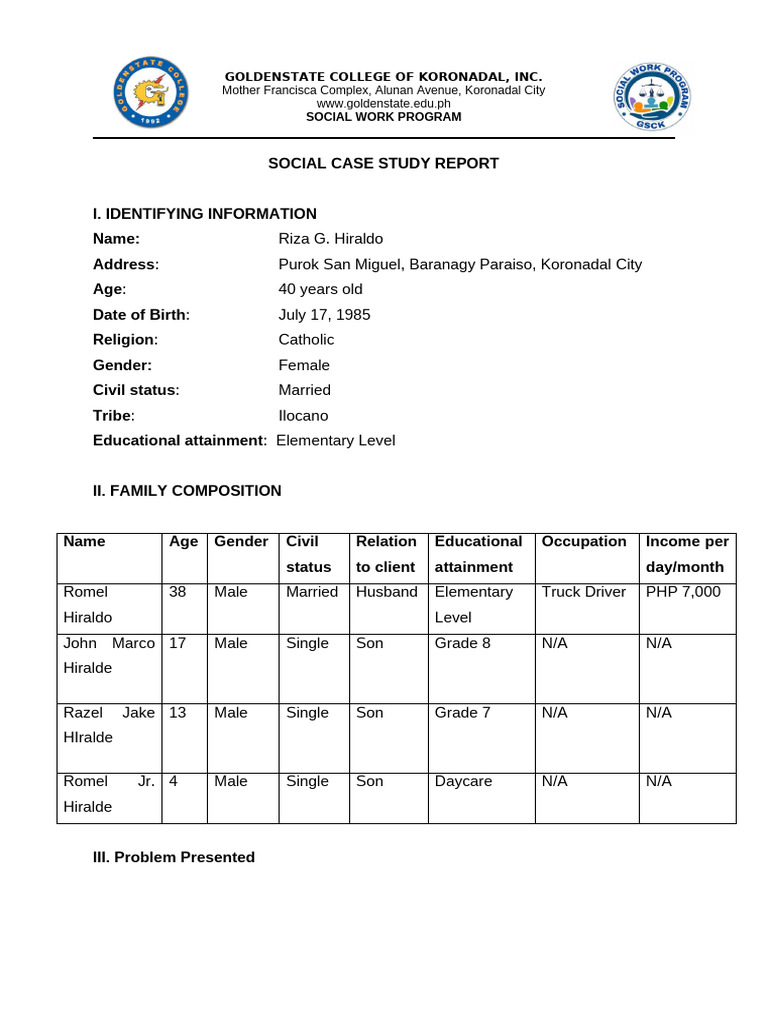 Riza School Case Study Finales 060946 1 | PDF | Cost Of Living | Economies