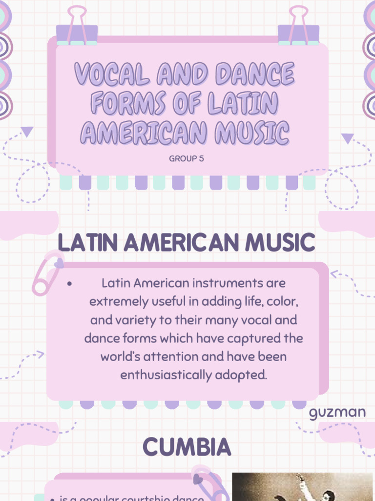 Vocal and Dance Forms of Latin-American Music | PDF | Rock Music | Jazz