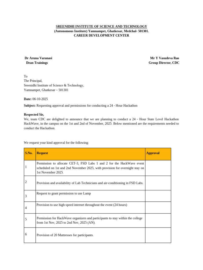 HackWave Permissions Word Doc 1 | PDF