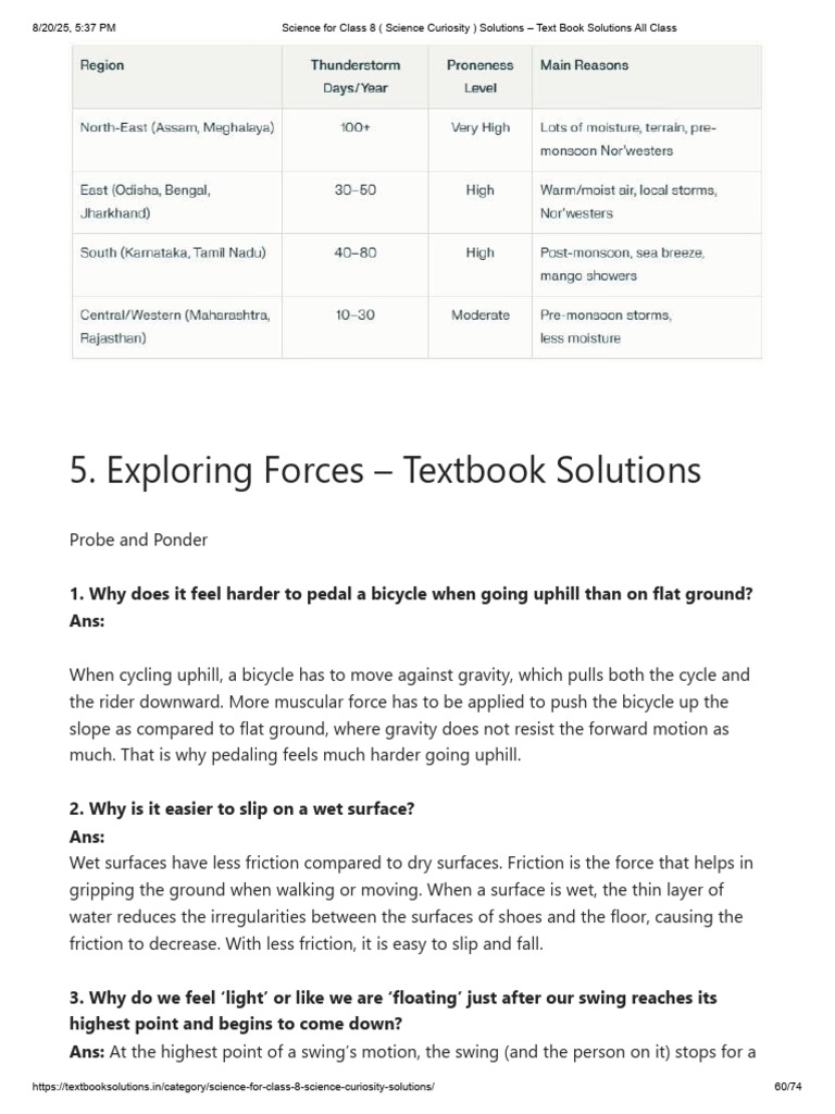 Exploring Forces Lesson 5 | PDF | Force | Friction
