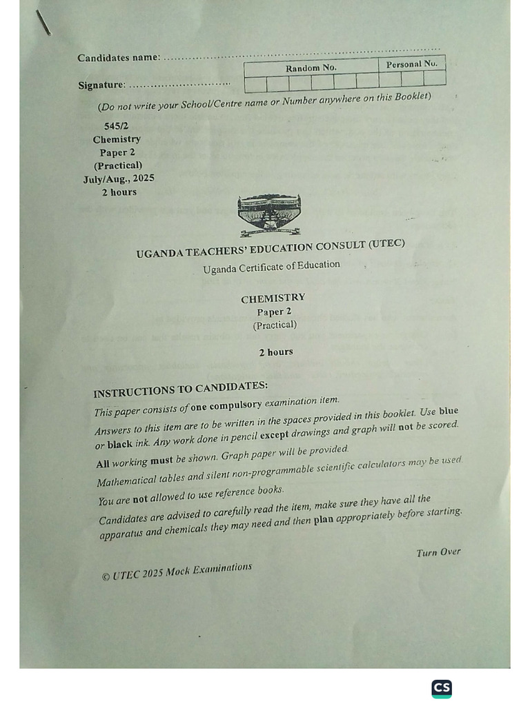 UTEC 2 UCE 2025 | PDF