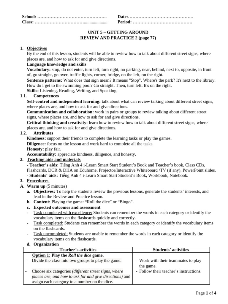 TA 4 ISS - Unit 5 - Practice and Review 2 - Page 77 | PDF | Cognitive ...