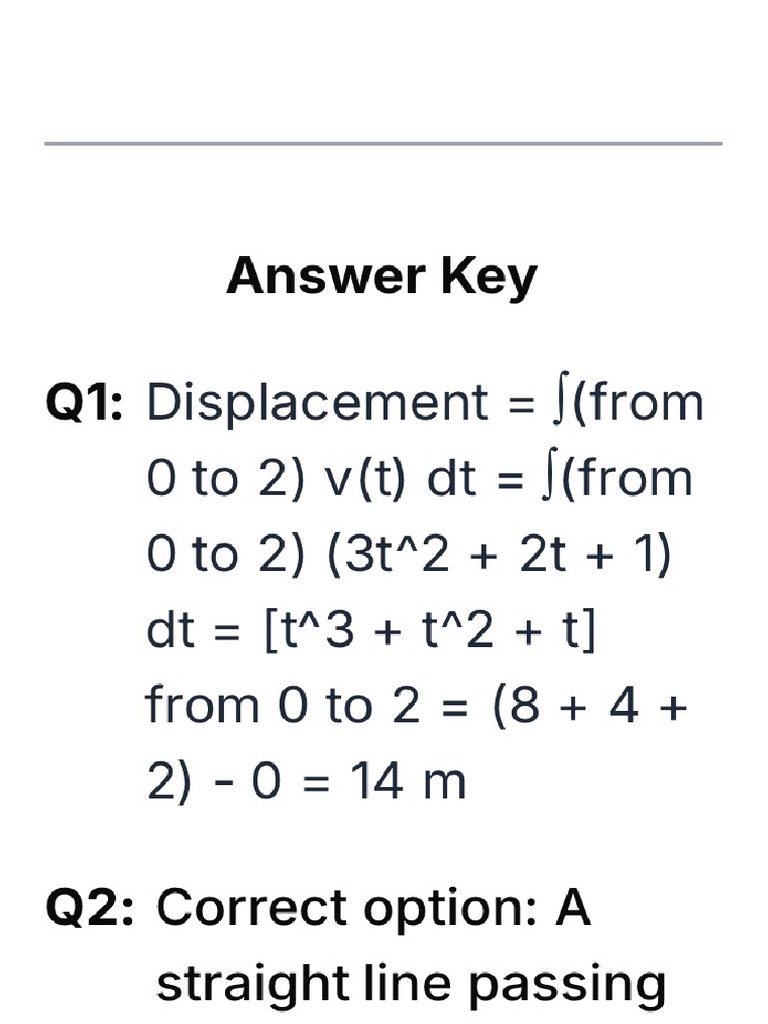 Question Paper Answers Only | PDF