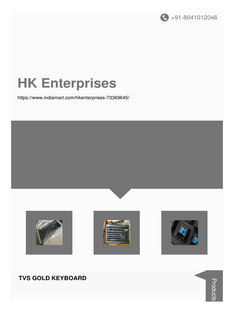 HK Enterprises | PDF
