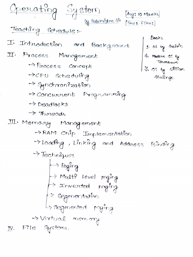 Operating Systems by Bala Sir Made Easy | PDF