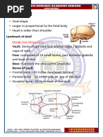 Fetal Skull Diameter Measurements | PDF