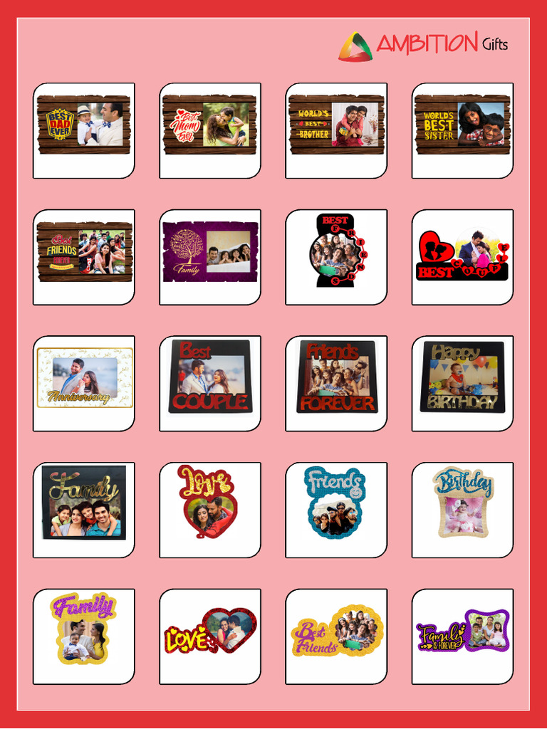 personalised photo frames ....price (1) | PDF