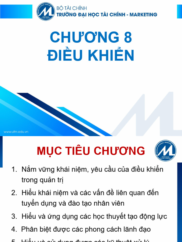 Ufm Qth 2024 Chương 8 Điều Khiển c.1 Thu | PDF