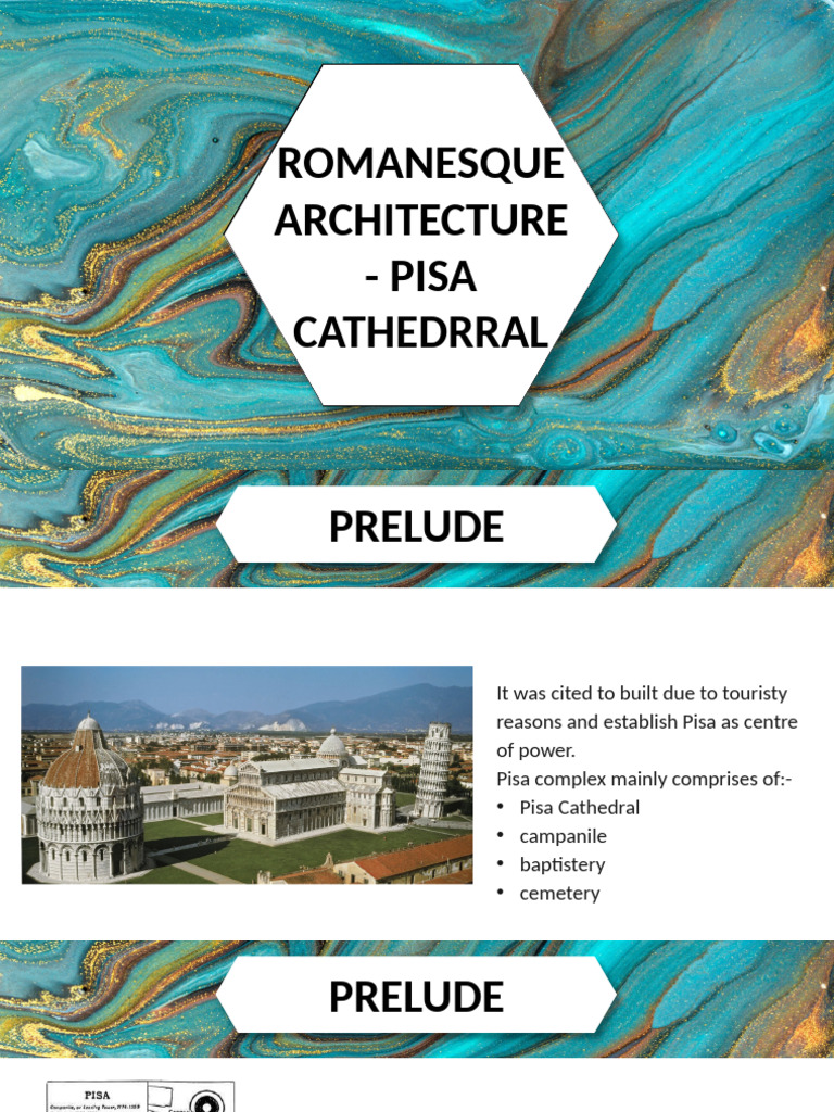 Romanesque Architecture-Pisa Cathedral Complex | PDF | Architectural ...