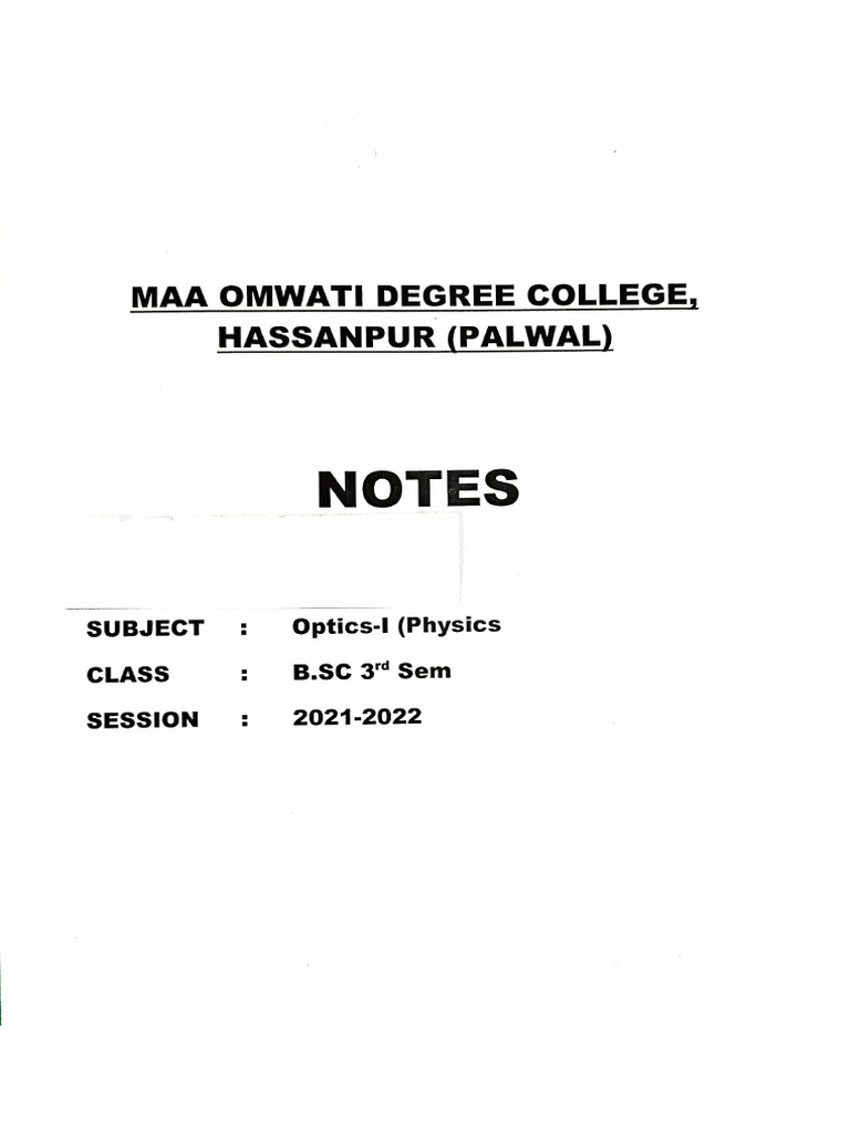 bsc-3rd-sem-optics1-physics_copy (1) | PDF