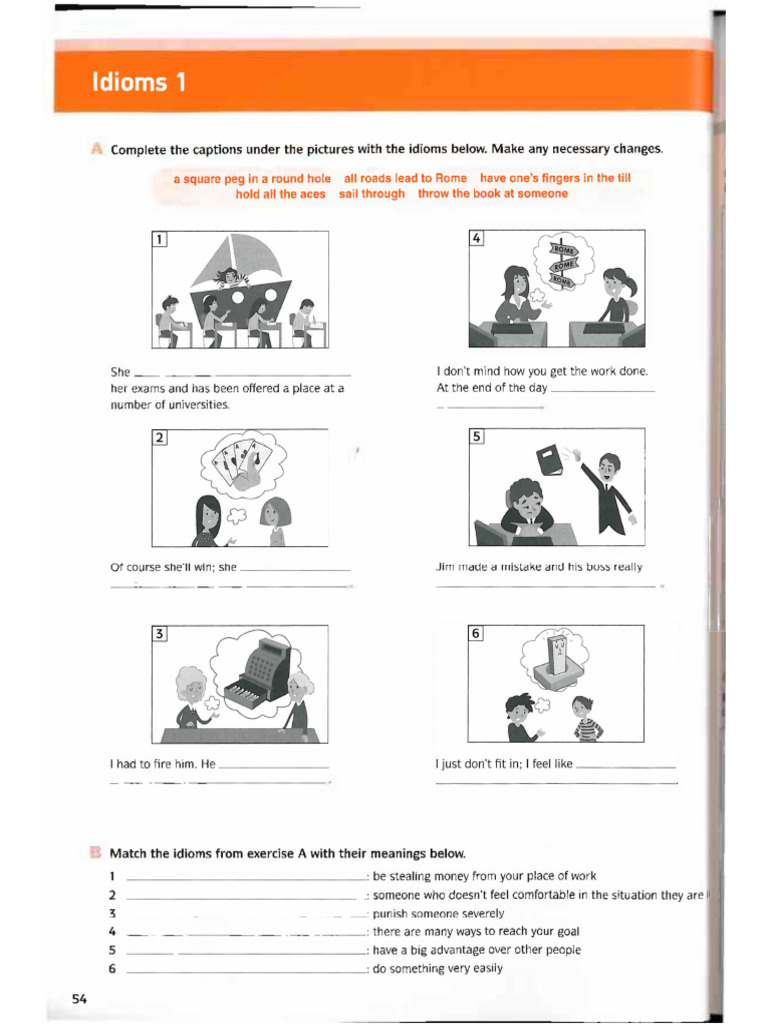 Understanding Common Idioms | PDF