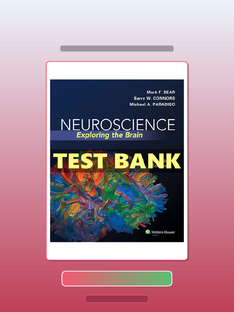 Ultimate Bundle Neuroscience Exploring the Brain 4 Ed Bear eBook and ...