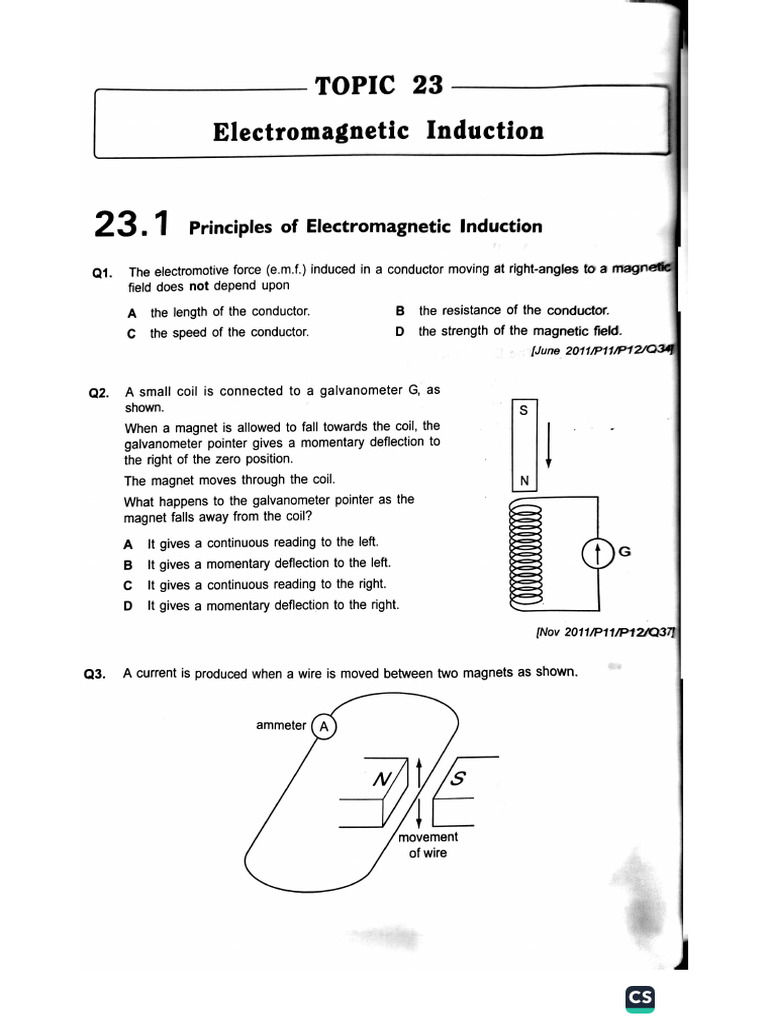 lenz law | PDF