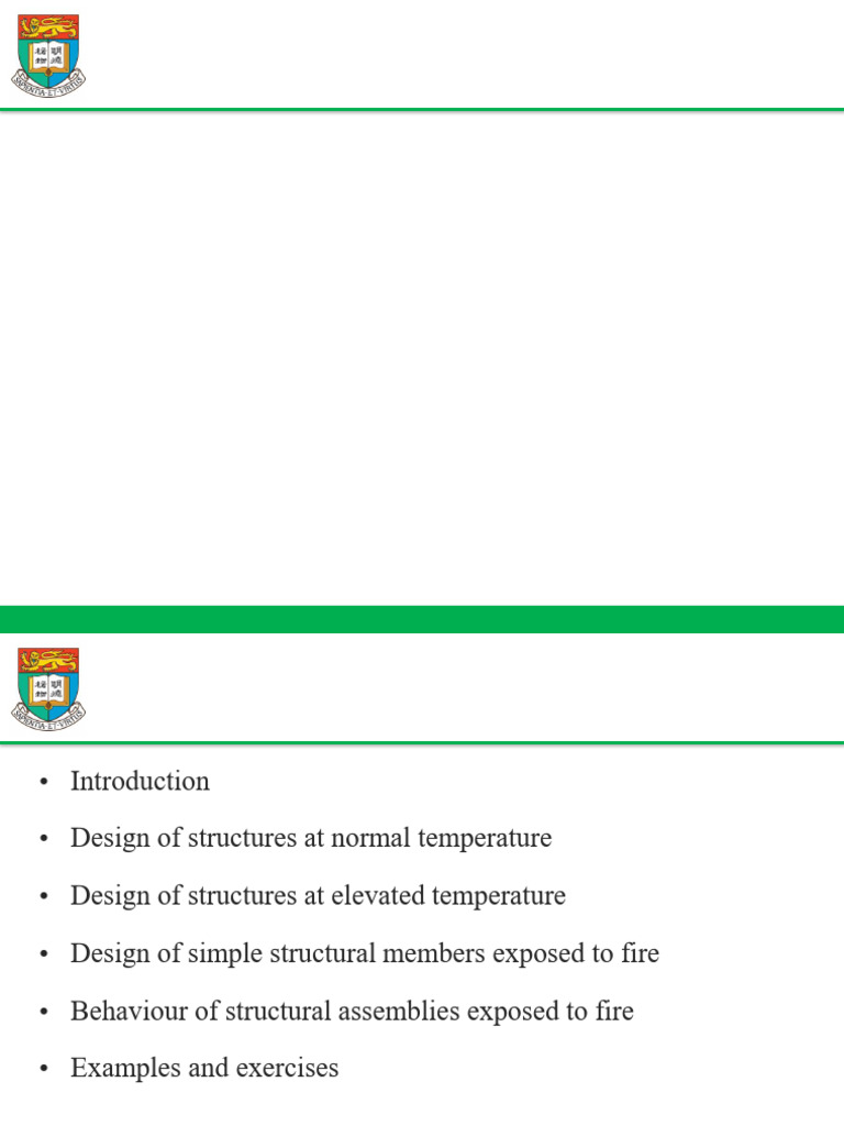 CIVL6080 - L6 - Design of Structures Exposed To Fire | PDF | Beam ...