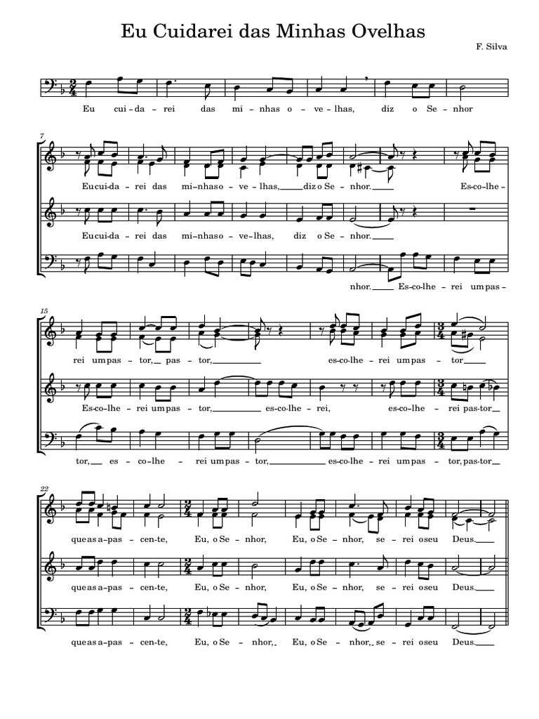 Eu Cuidarei Das Minhas Ovelhas | PDF