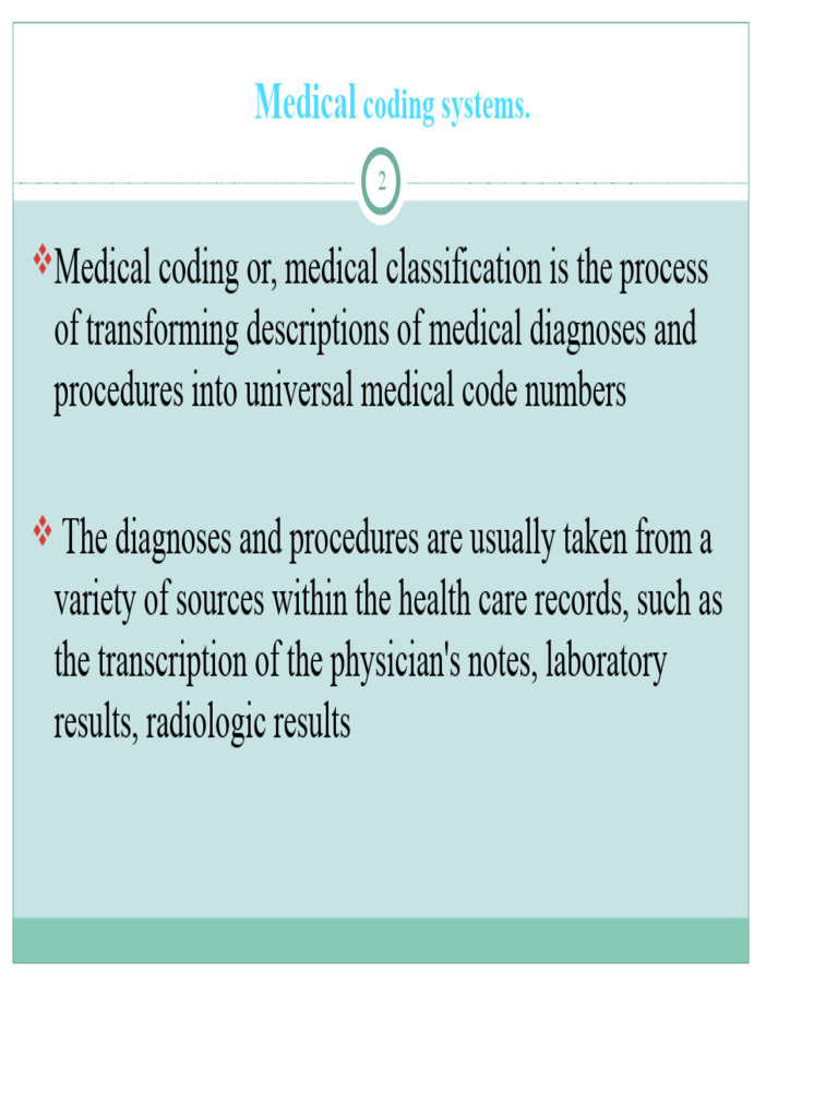 Medical Coding | PDF