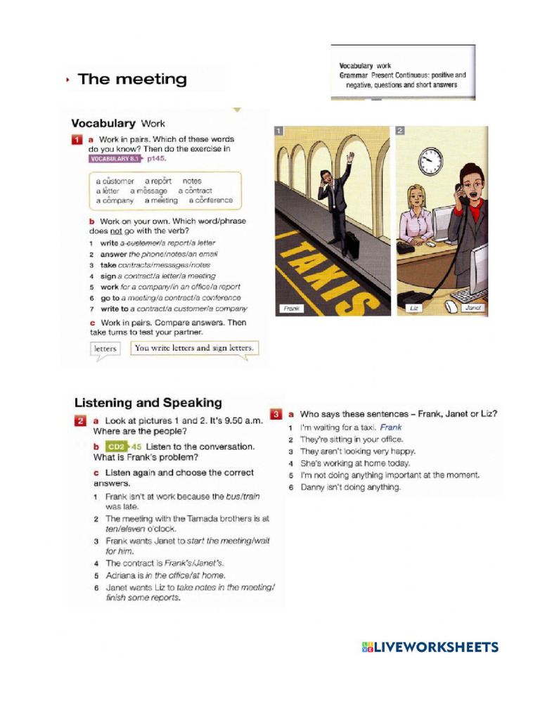 Worksheet 2037933 | PDF