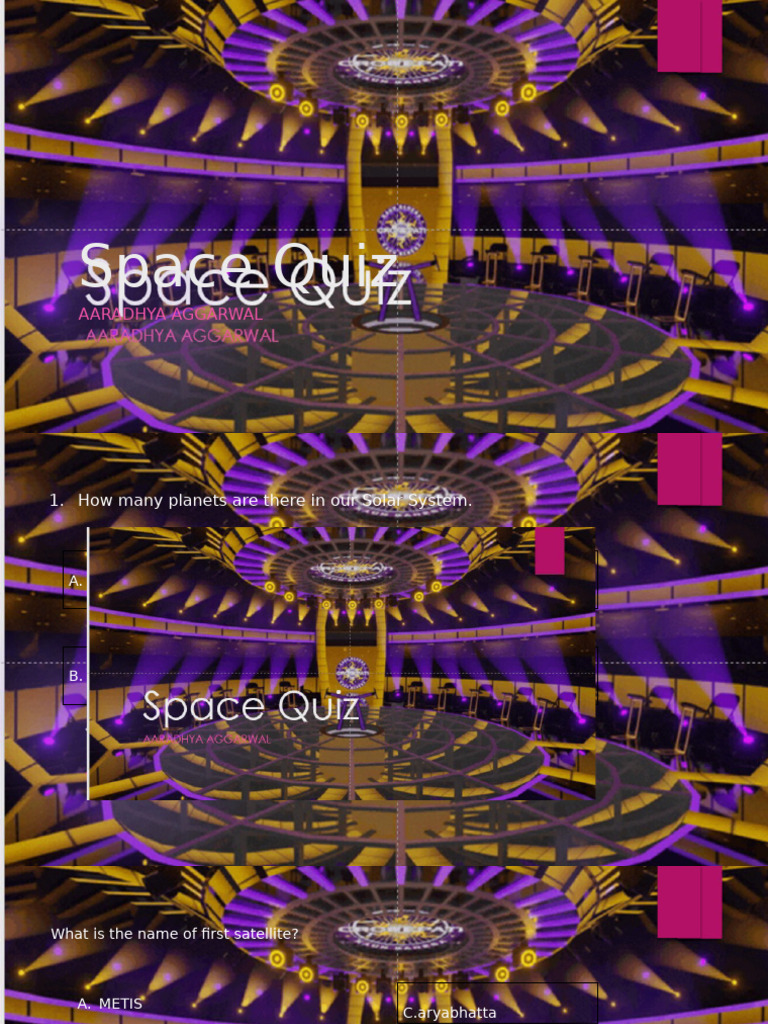 Space Quiz | PDF