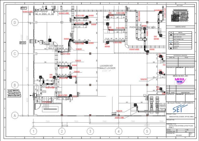 Ventilation System Layout Plan | PDF