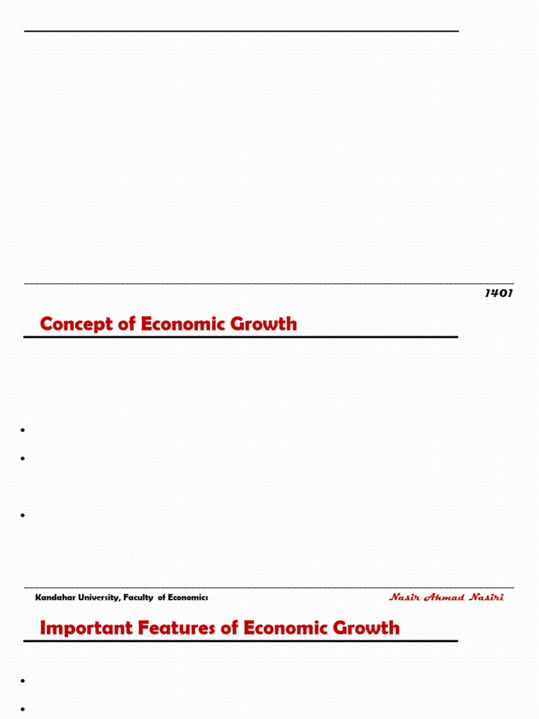2 - Economic Growth and Economic Development | PDF | Economic Development | Economic Growth