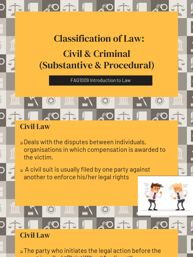 Civil vs Criminal Law Overview | PDF | Lawsuit | Damages