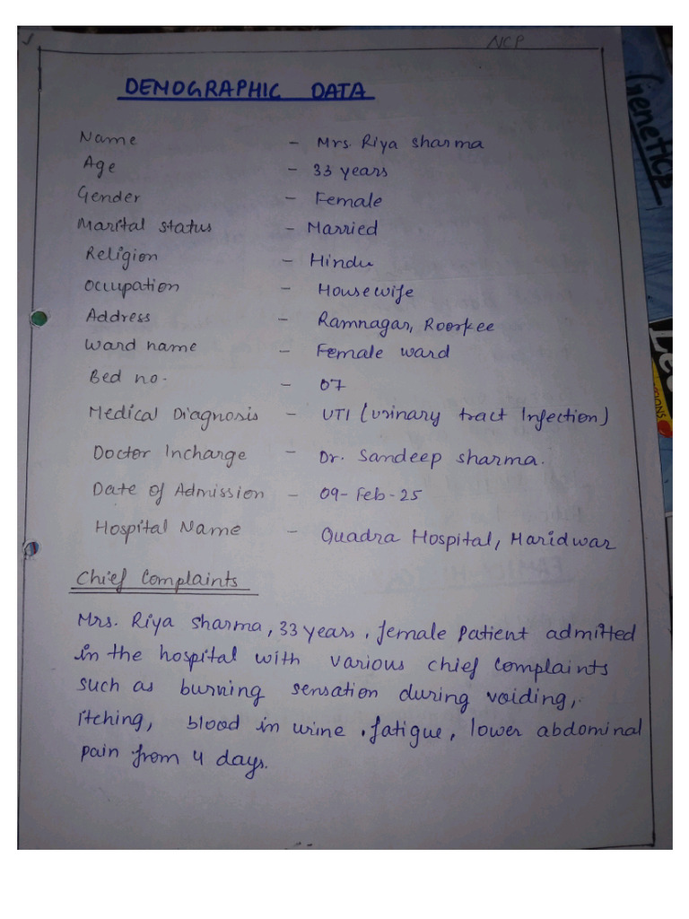 NCP - Urinary Tract Infection | PDF