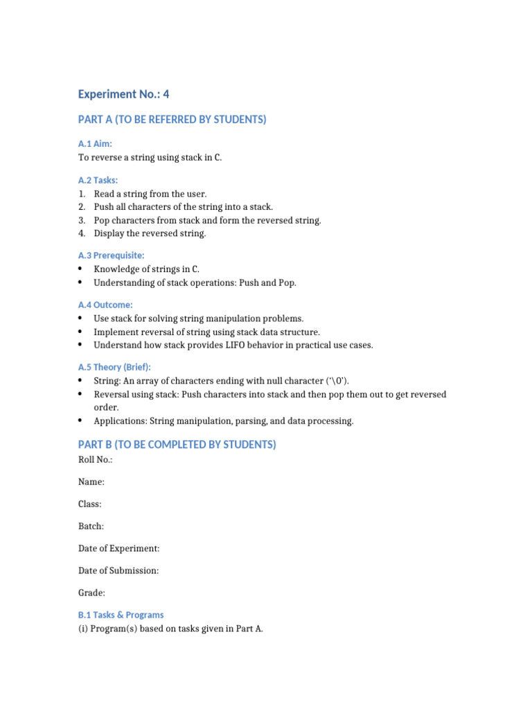 Exp 4 | PDF