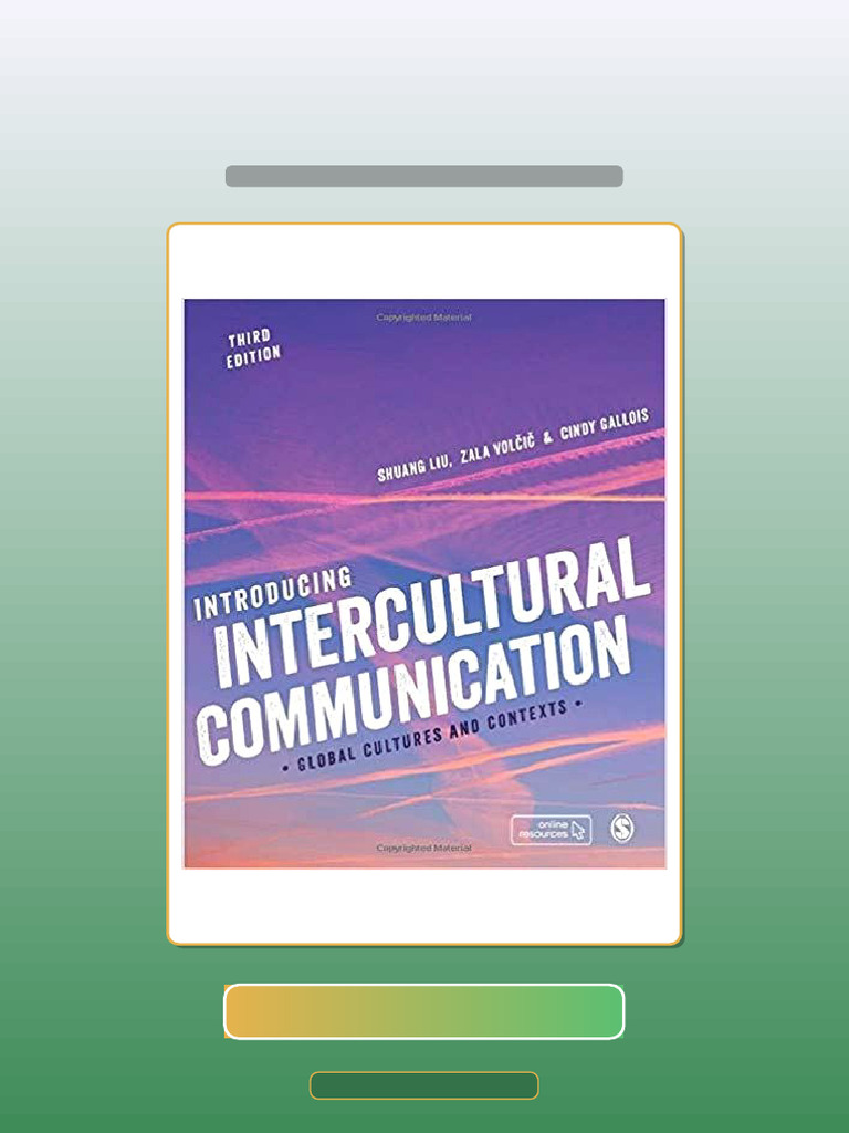 Ultimate Bundle Introducing Intercultural Communication Global Cultures ...