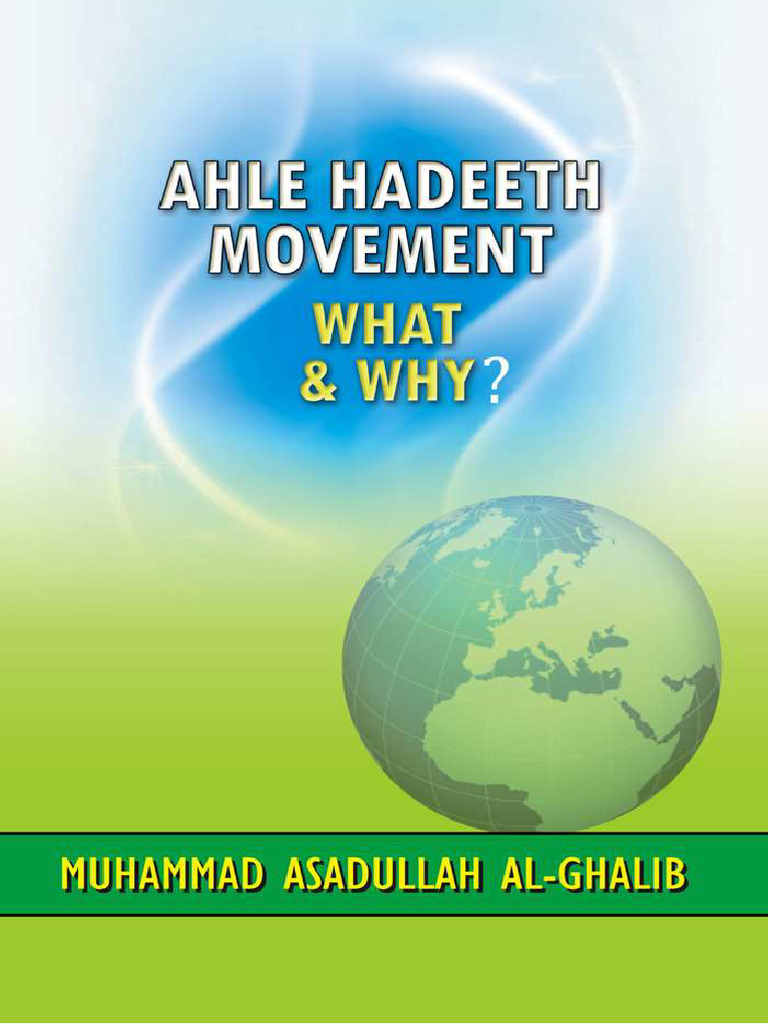 Ahlehadeeth Andolon What and Why by Prof. DR - Muhammad Asadullah Al-Ghalib | PDF | Hadith ...