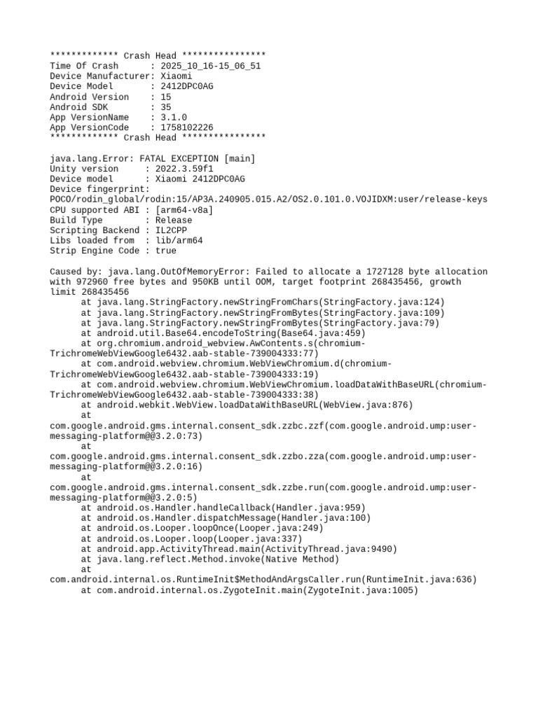 Mod Menu Crash 2025 10 16-15 06 51 | PDF