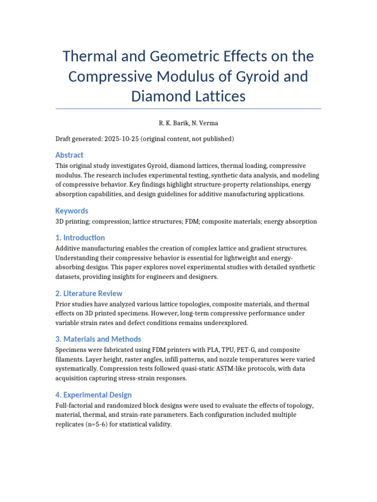 Long Research Paper 3 | PDF | 3 D Printing | Composite Material