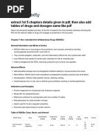 Metacam Dosage Chart for Dogs | PDF | Medical Treatments | Pharmacology