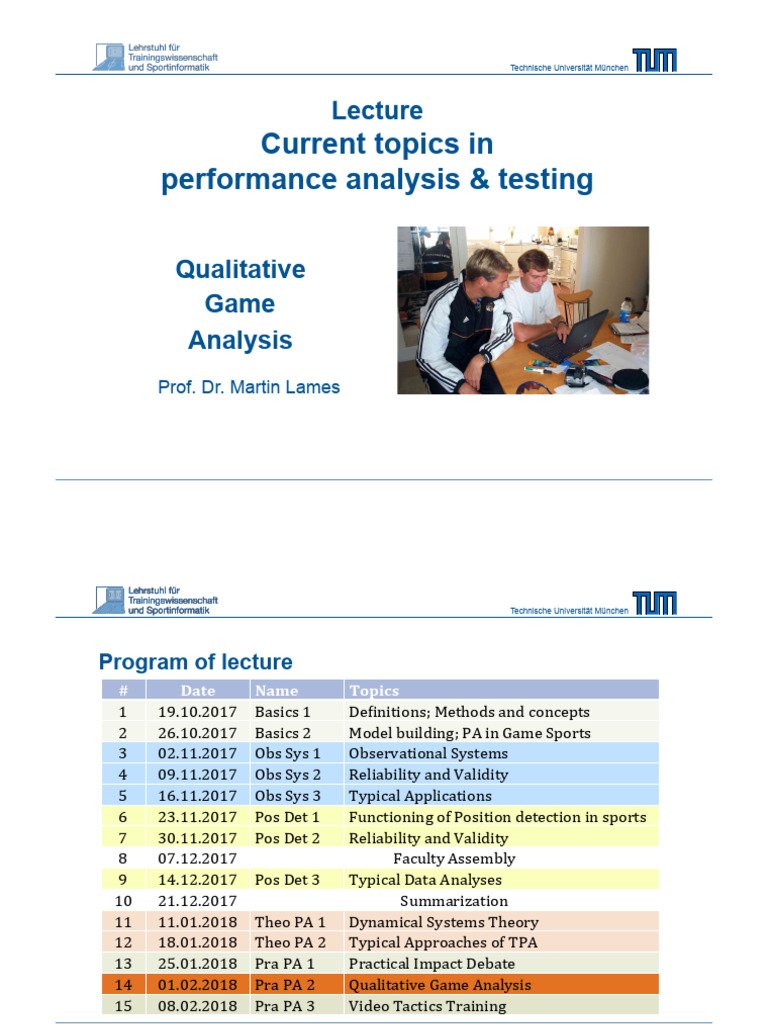 12 - Qualitative Game Analysis | PDF | Qualitative Research | Methodology