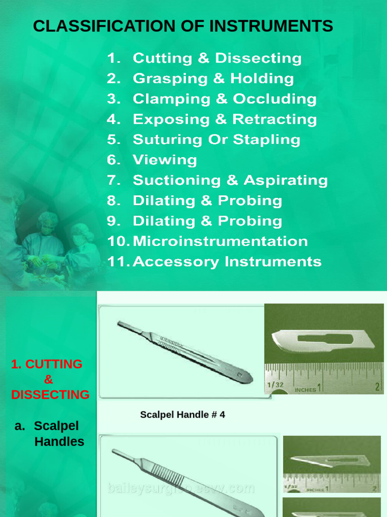 Surgical Instruments | PDF