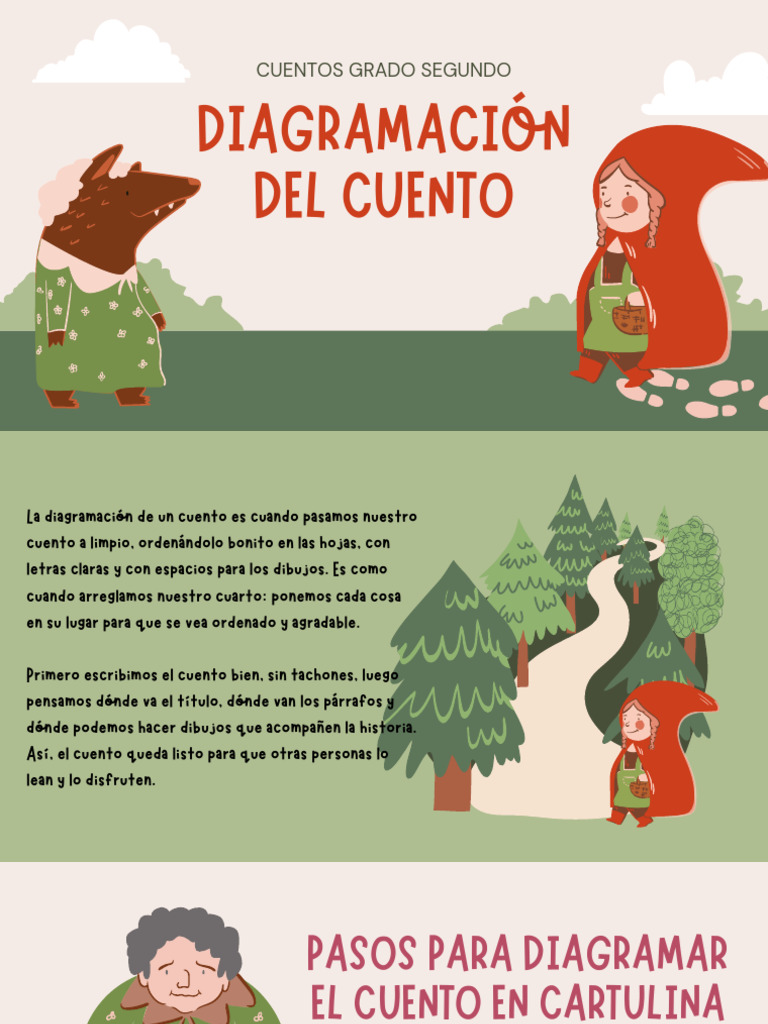 Diagramación de Cuentos en Cartulina | PDF